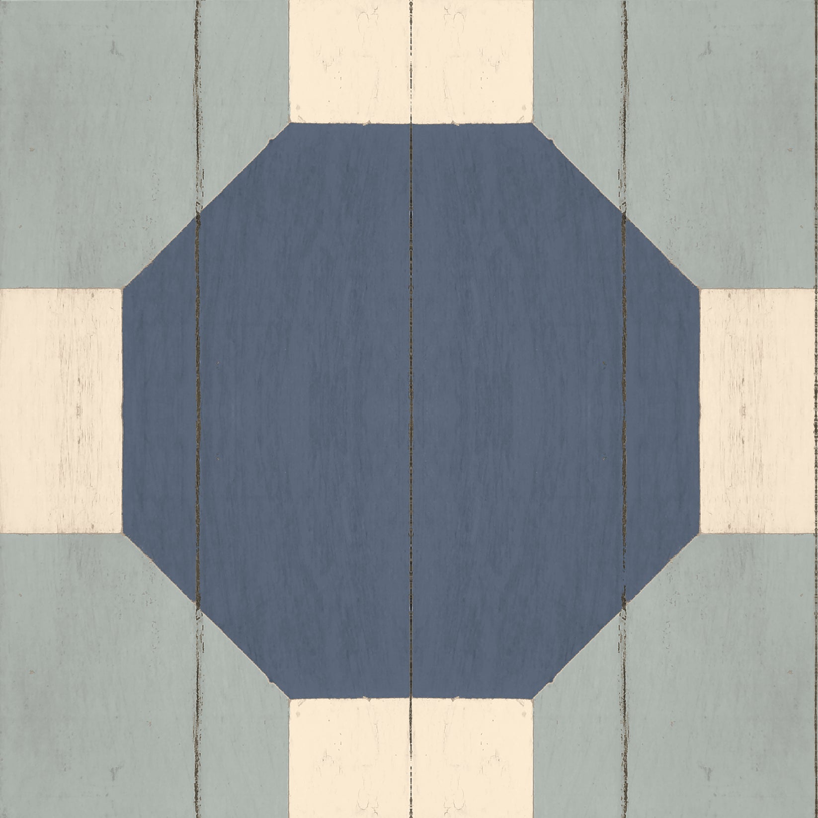 Wallace Blue Hardwood | Decorative Flooring | Hue & Dot